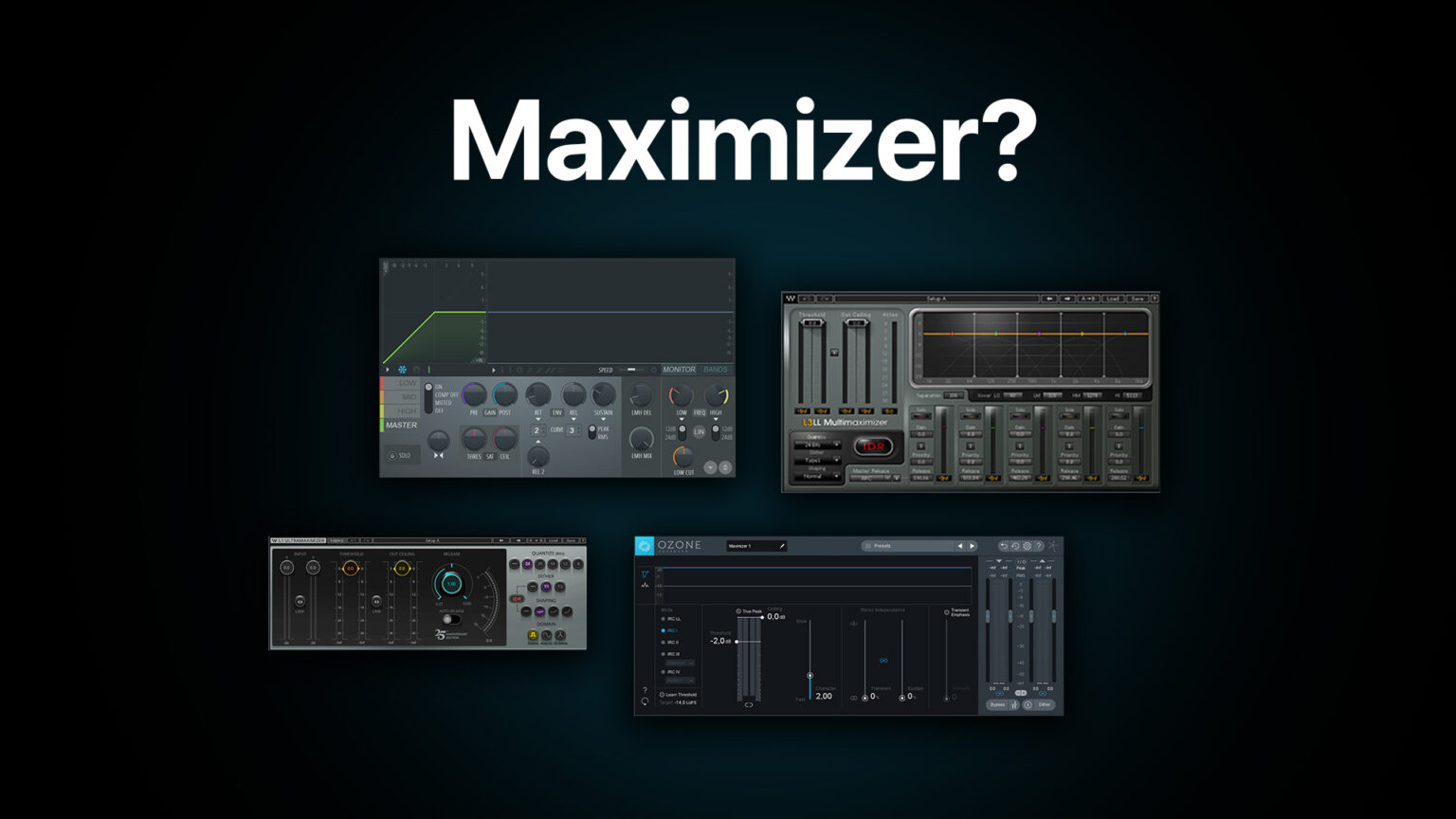 What is a Maximizer? (Music Production)