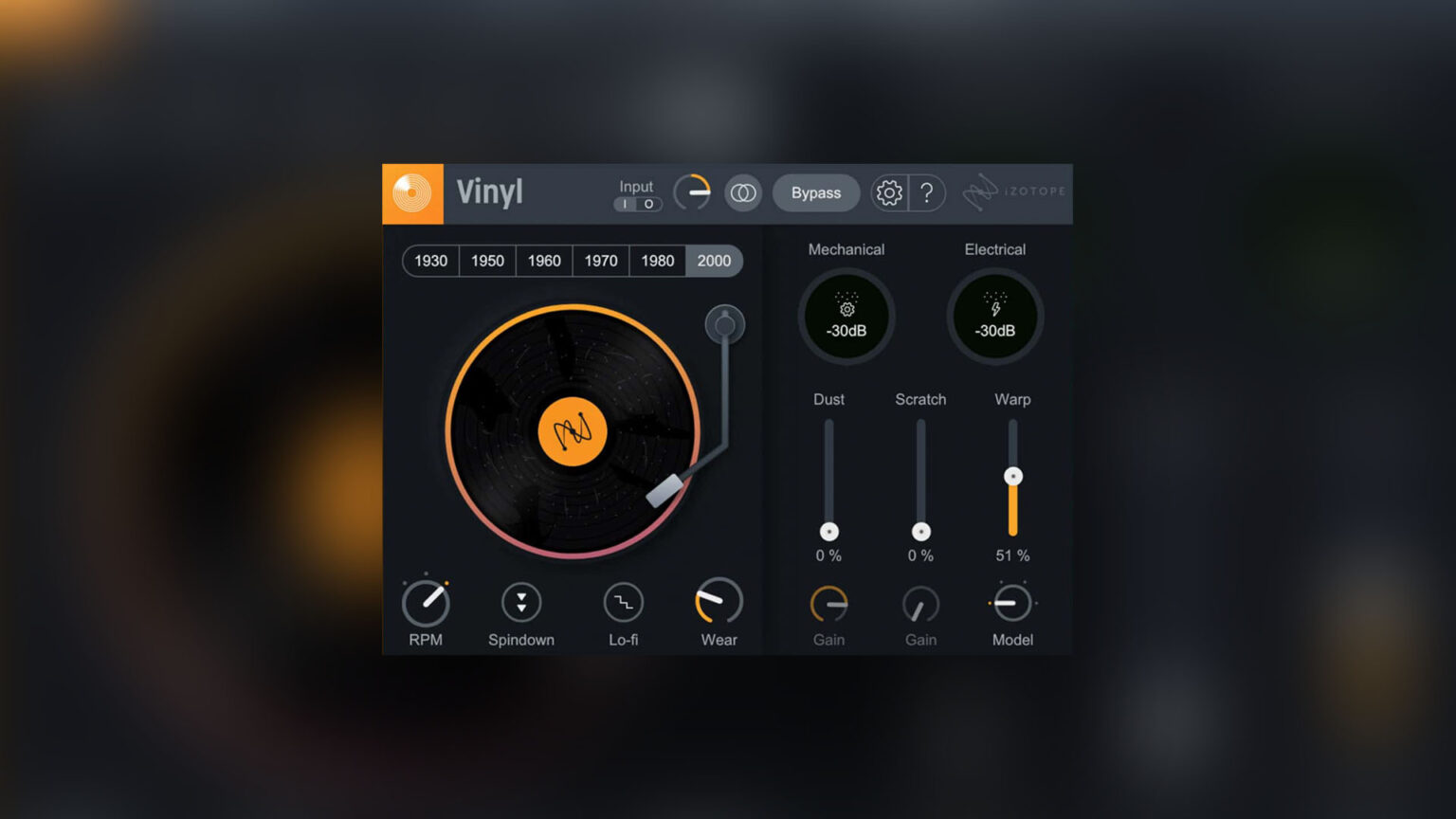 iZotope Vinyl (VST-Plugin) | Free Download